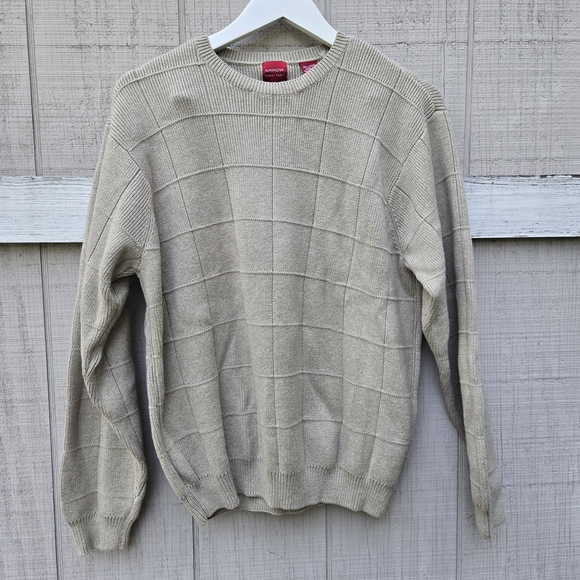 Arrow | Sweaters | Y2k Arrow Mens Beige Light Tan Grandpa Grandpacore ...
